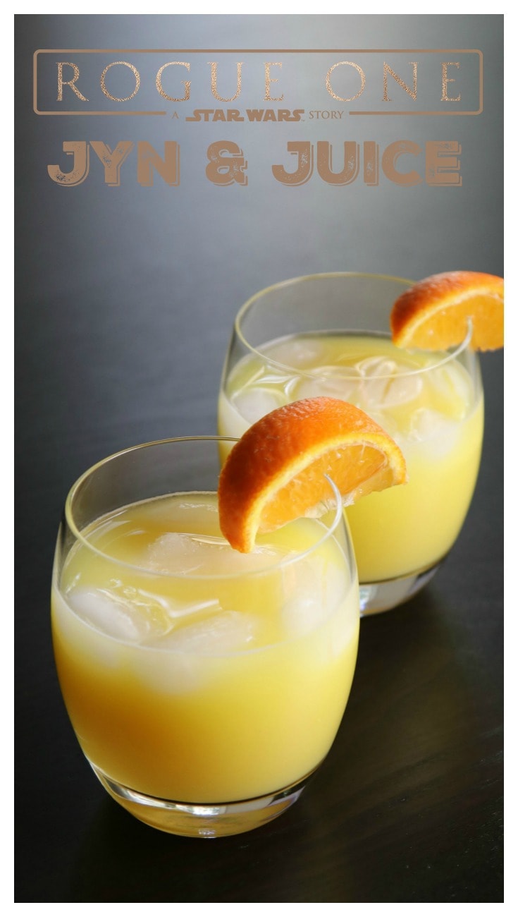 Rogue One Cocktail - Jyn and Juice