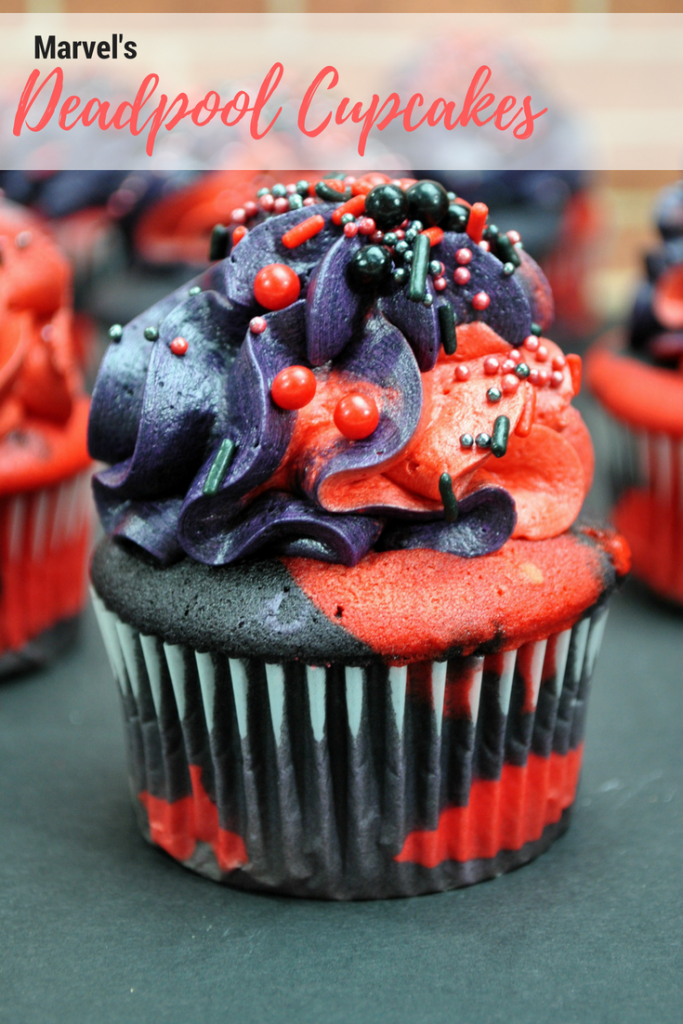 Deadpool Cupcakes » Whisky + Sunshine